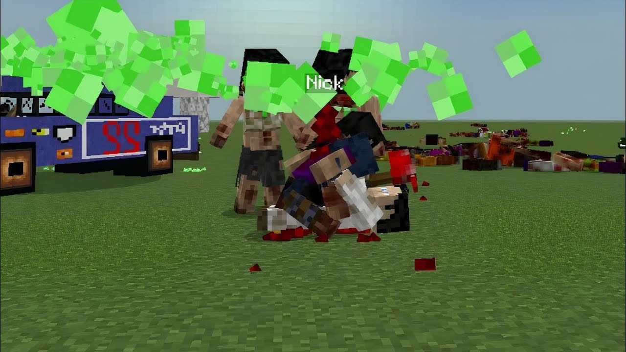 Left 4 Dead 2 - Zombie Apocalypse Addon Minecraft PE