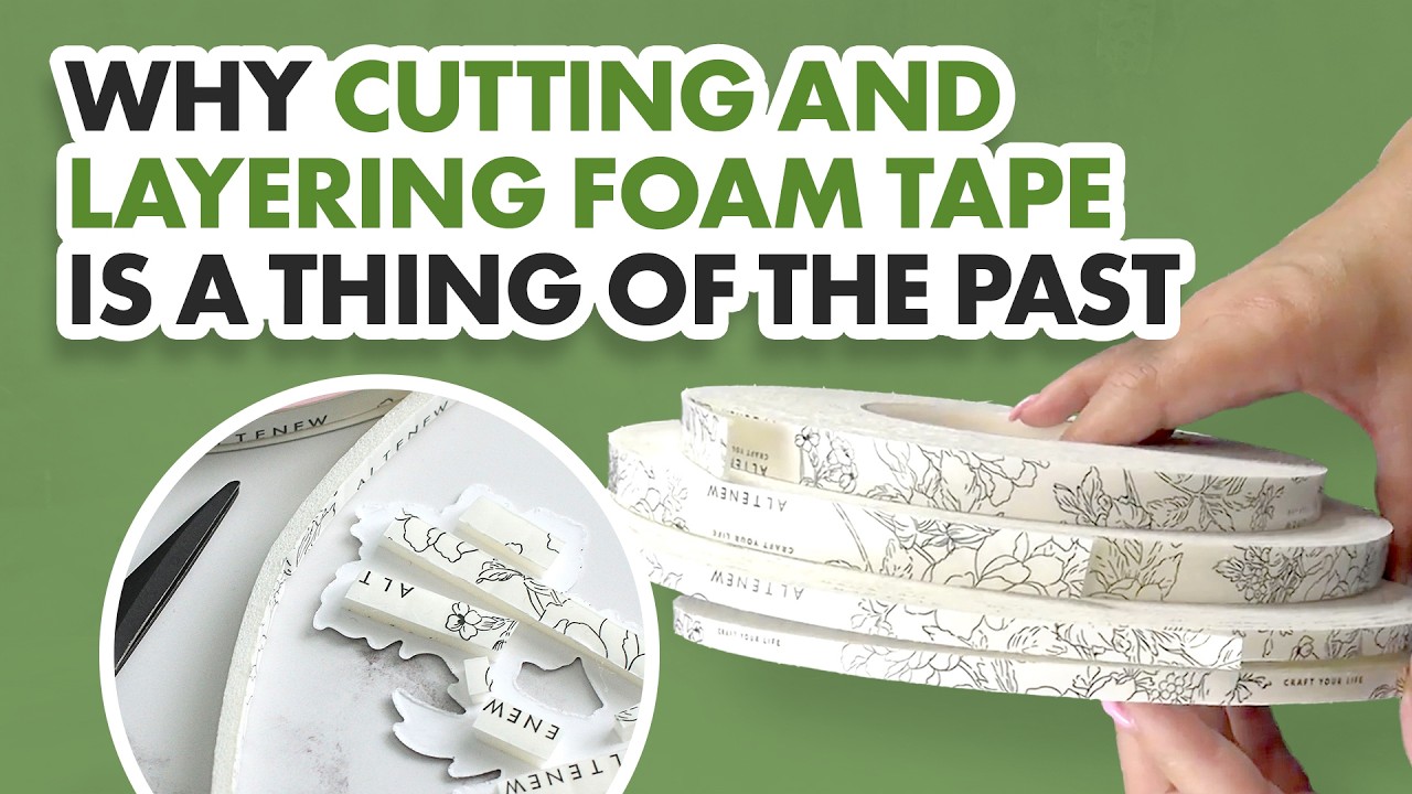 The BEST News if You Love Instant Dimension Foam Tape