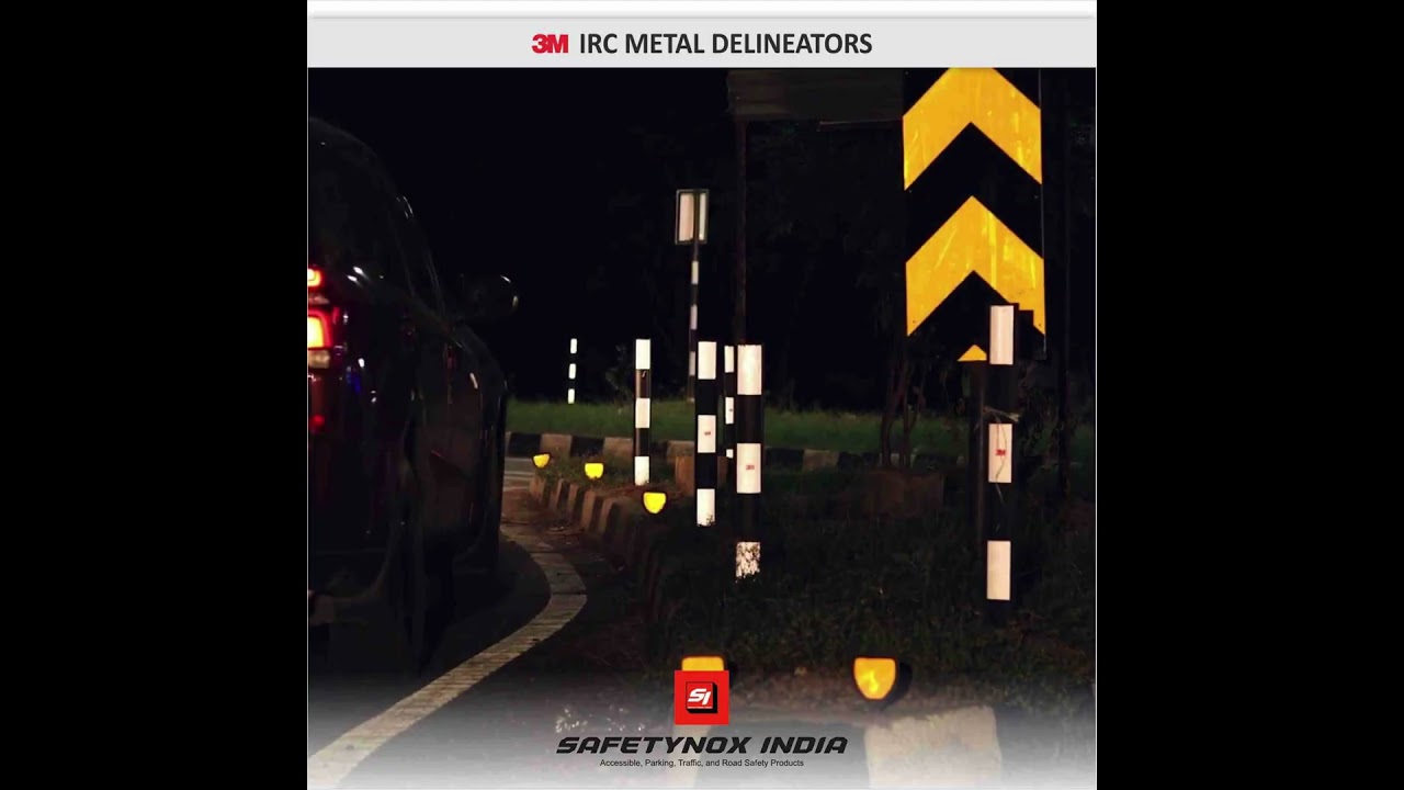 Safetynox India | 3M IRC Metal Delineator 246 | 1000 mm | Video #safetynoxindia  #safetyaccessory
