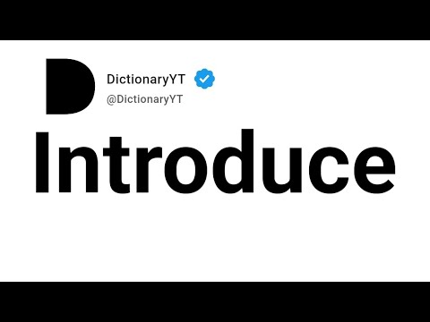 Introduce Meaning In Marathi