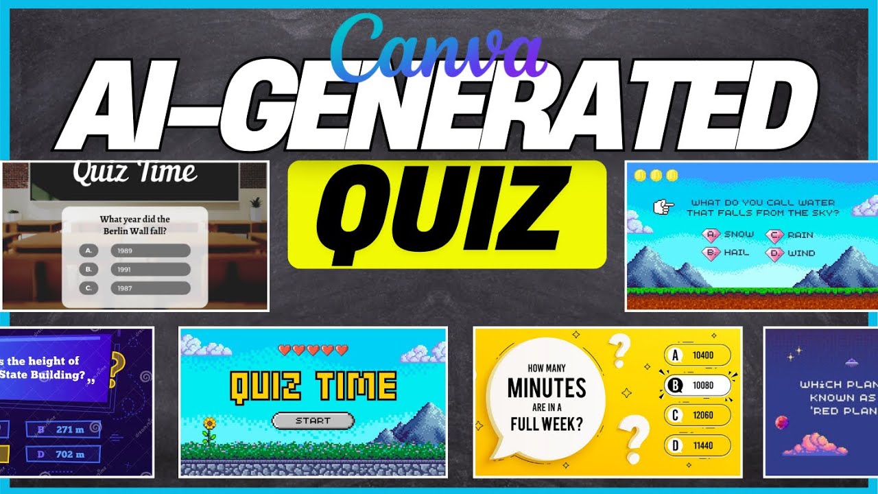 How to Create An AI-Generated QUIZ in Canva [FREE]