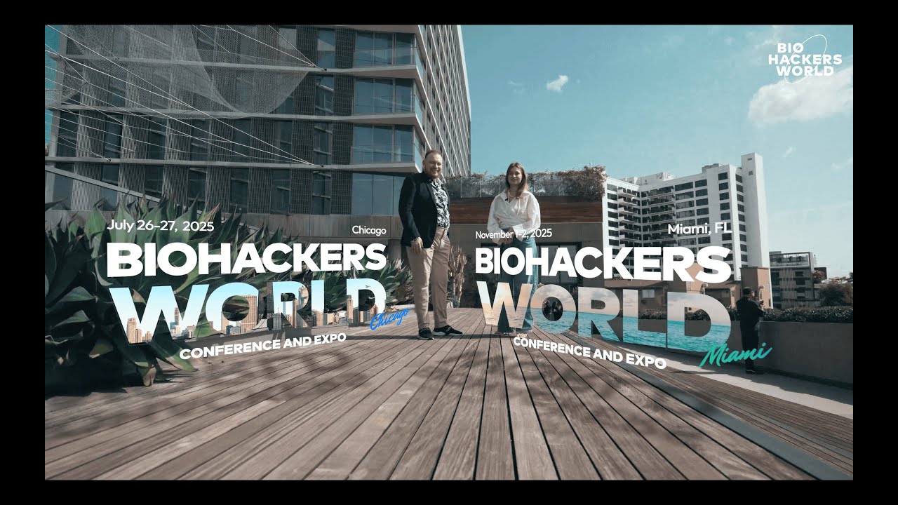 Step into the future of health and longevity at the Biohackers World Conference & Expo Miami 2025