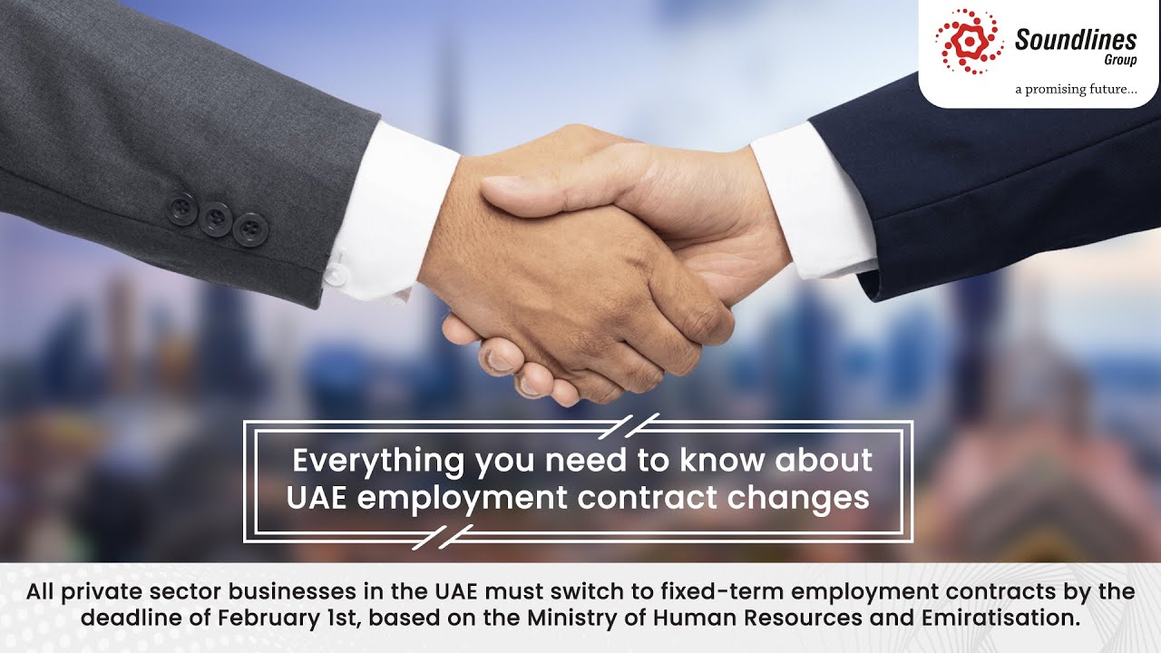 Everything you need to know about UAE employment contract changes