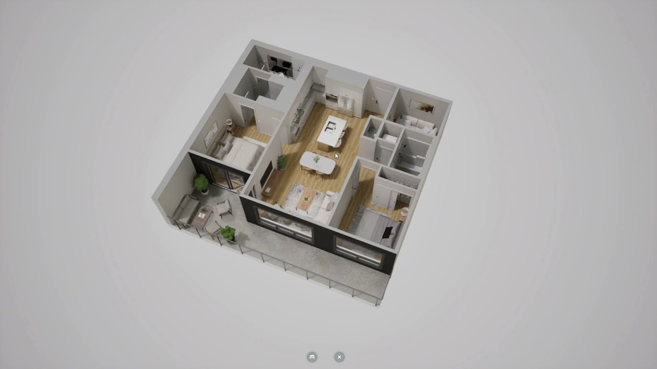 BDM3d Interactive - 3d Floor Plan