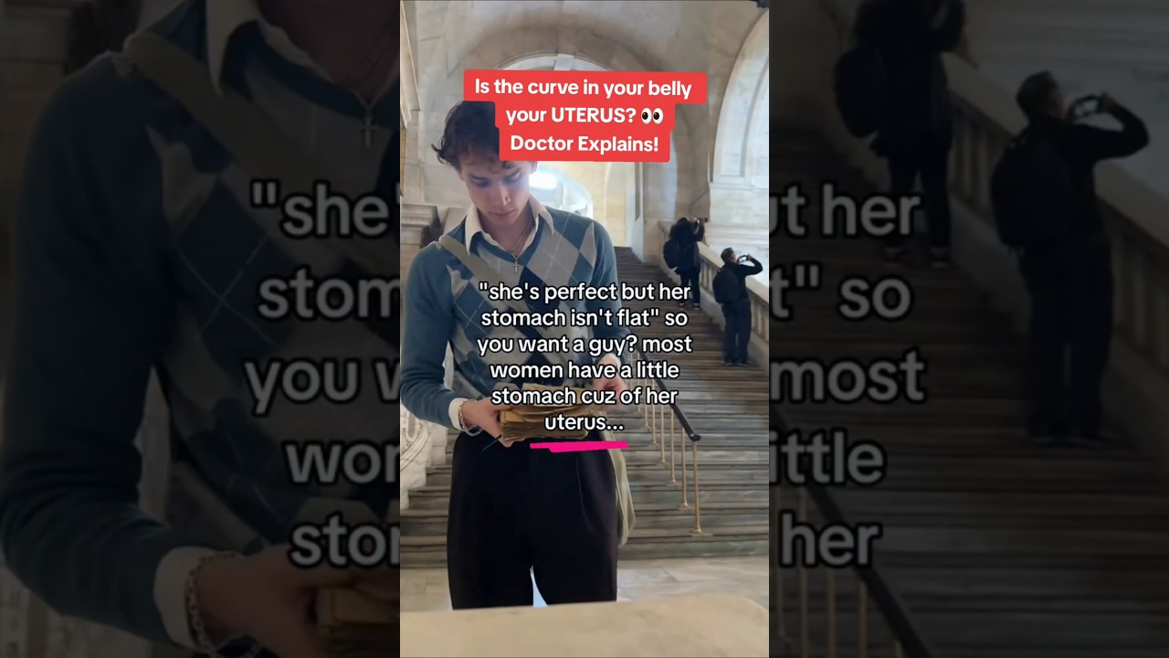 Is the curve in your belly your UTERUS? Gynecologist Explains! #shorts #uterus