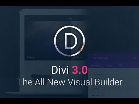 NEW Divi Theme 3.0 Visual Editor for Wordpress | Divi Theme Review!