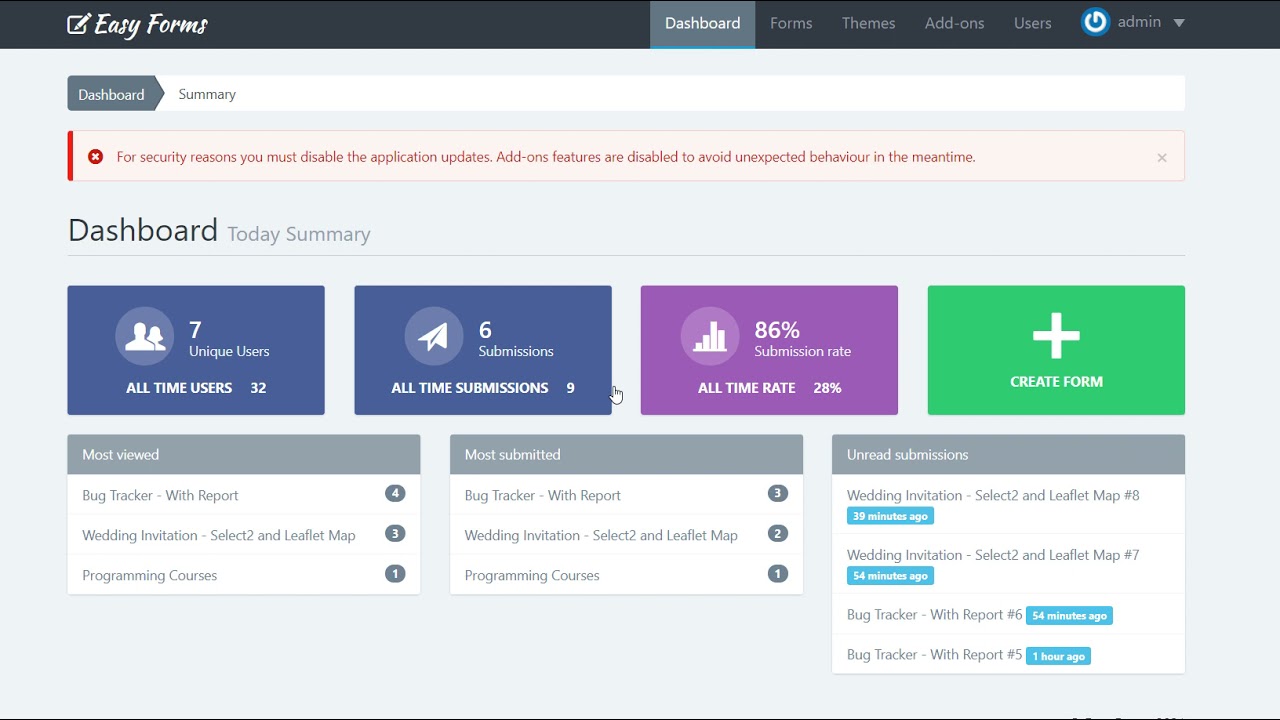 Easy Forms - Subscriptions Module - Installation