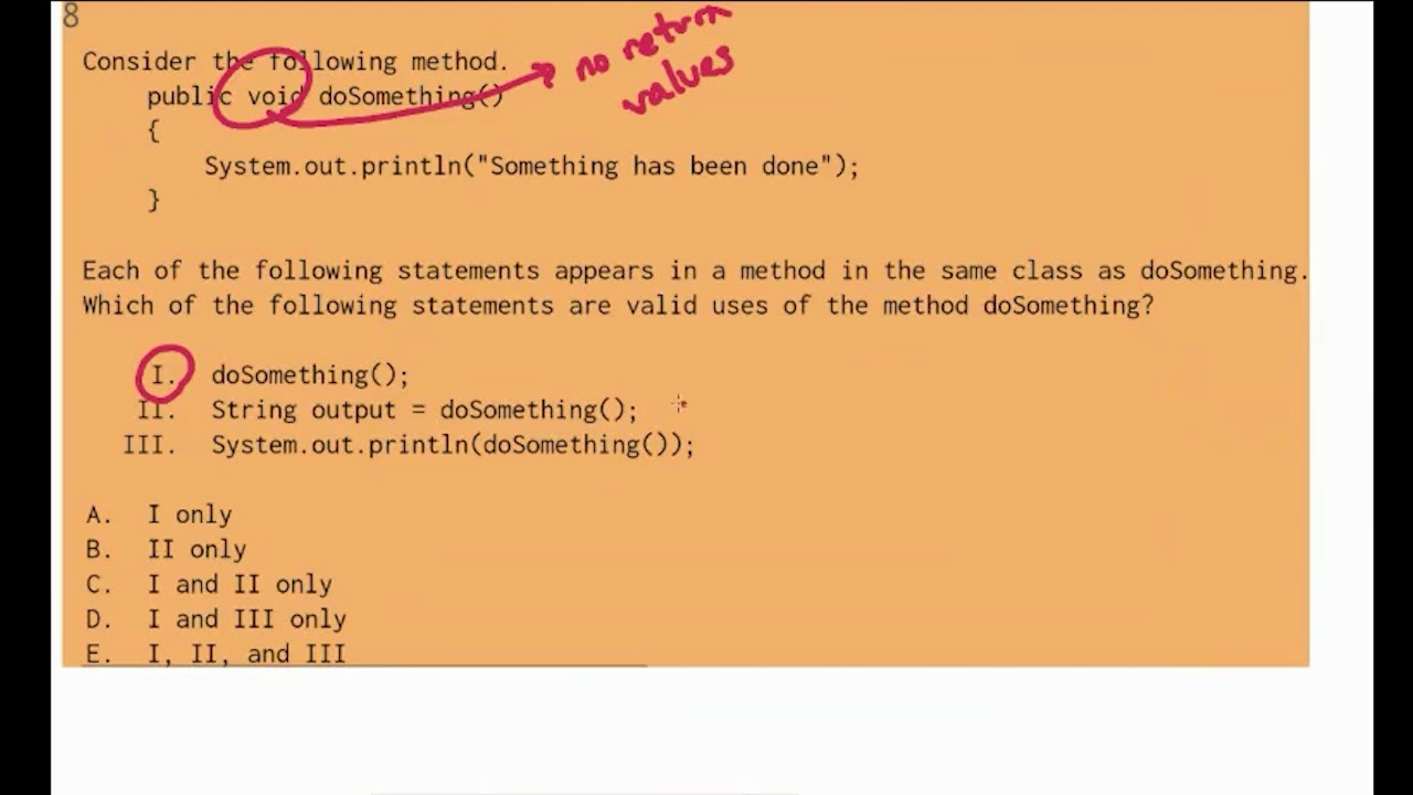 Void Methods (example problem) - AP Computer Science A