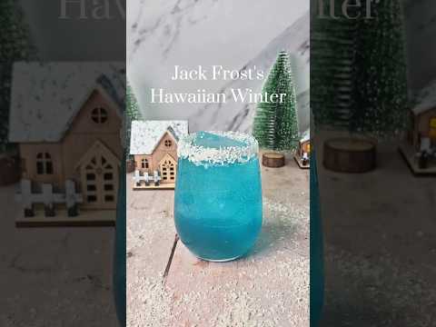 Jack Frost's Hawaiian Winter Cocktail Recipe by The Ice Co