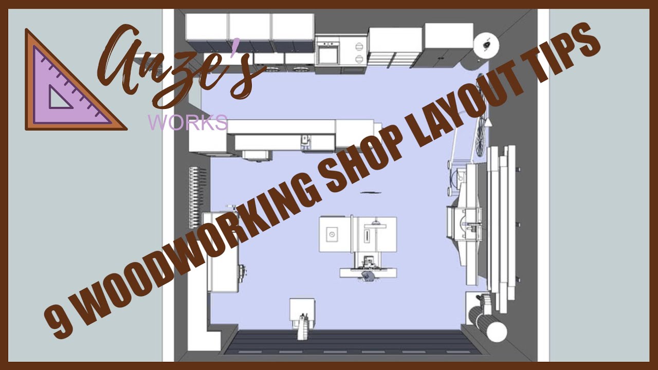 🛠️ 9 Must-Know Woodworking Shop Layout Tips | Ultimate 2025 Guide 🌳#3dwoodworking #diyprojects