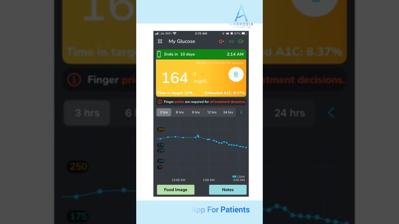 LinkBluCon App And FollowBluCon App for Continuous Glucose Monitoring