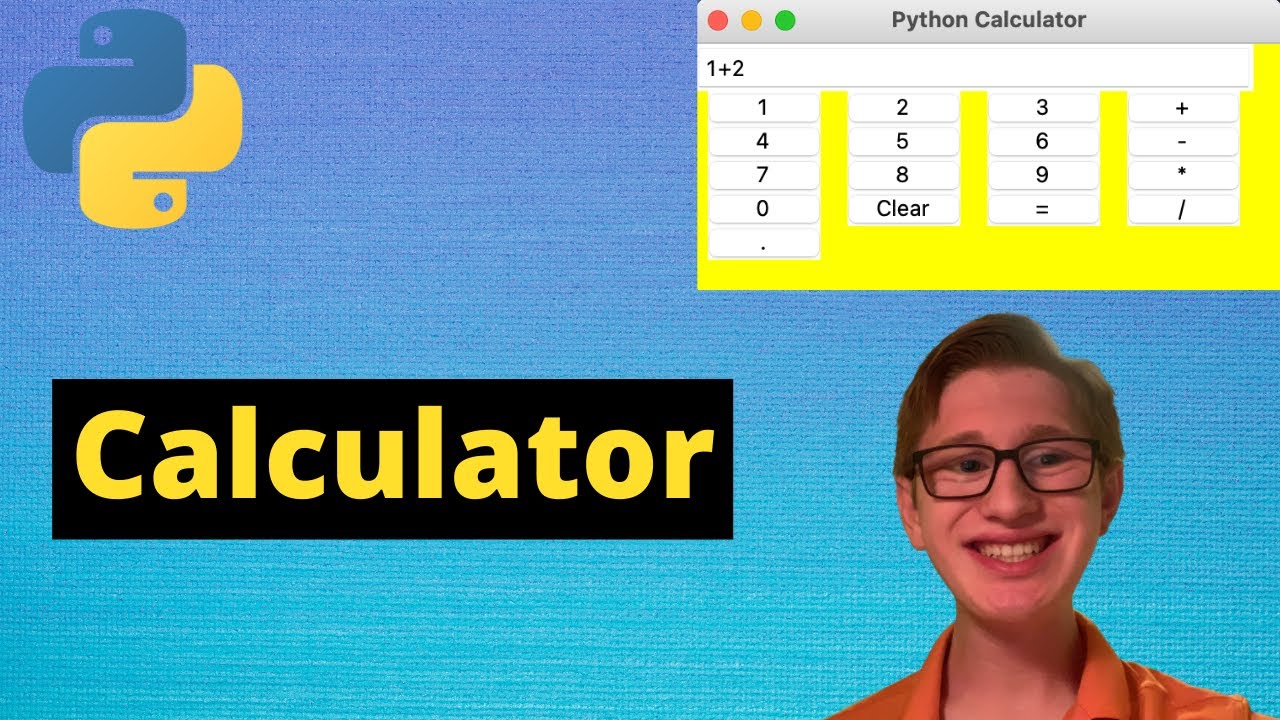 Python GUI Calculator | Python Tutorial 61