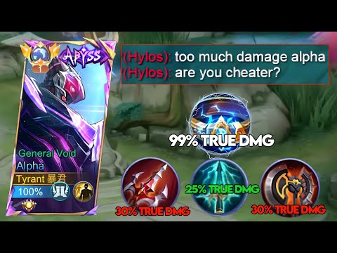 GLOBAL ALPHA UNLIMITED TRUE DAMAGE BUILD 2024!! 💀(must try)