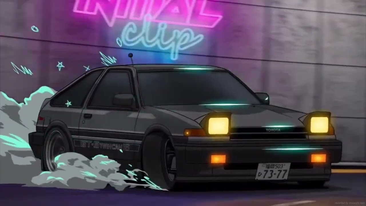 Toyota AE86 Trueno Drifting || 4k Live Wallpaper