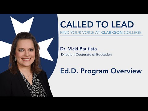 Clarkson College - EdD Program Overview 2025