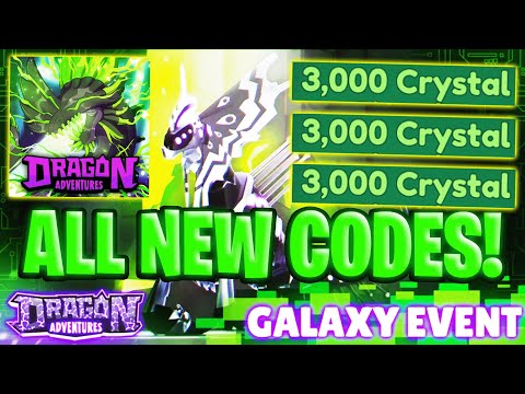 Dragon Adventures GALAXY WEEK 2 CRYSTAL CODES!