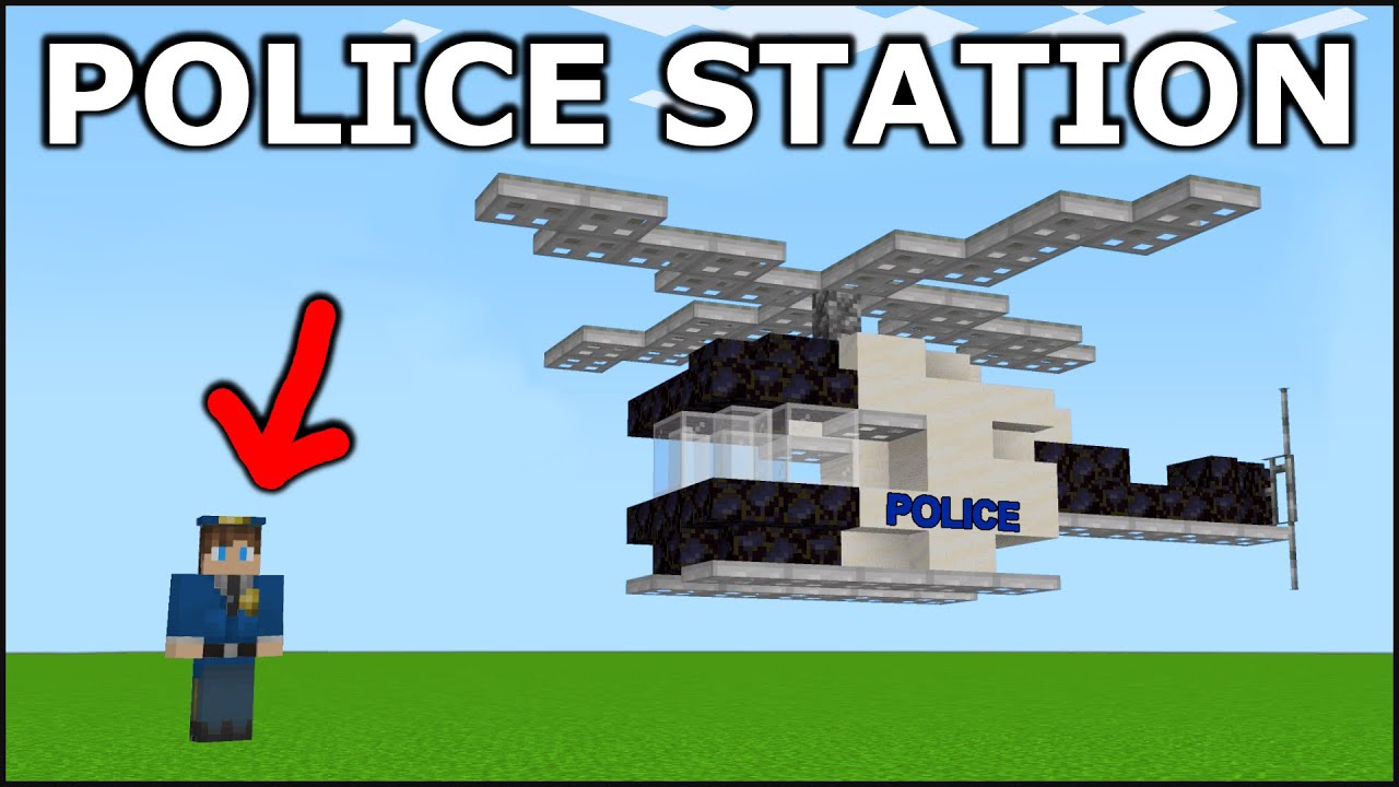 Minecraft: 20+ Police Build Hacks! - Minecraft Builders