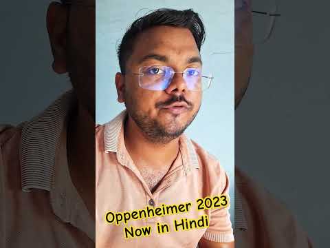 Oppenheimer 2023 movie now in Hindi on jio cinema #ott #videostreaming