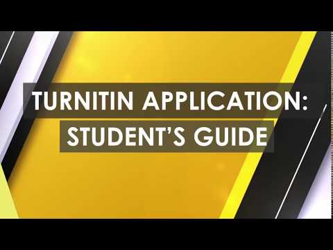 Access Turnitin via UUM Portal for Students