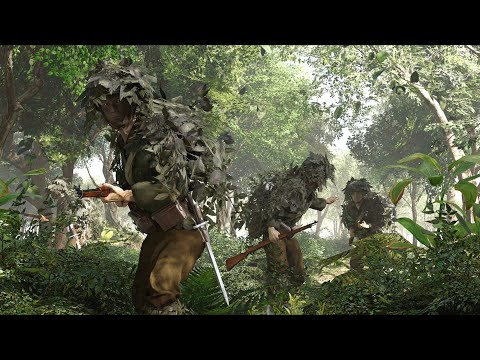Squad 44 - Imperial Japanese Army Attacks US Raiders on Guadalcanal - 4K