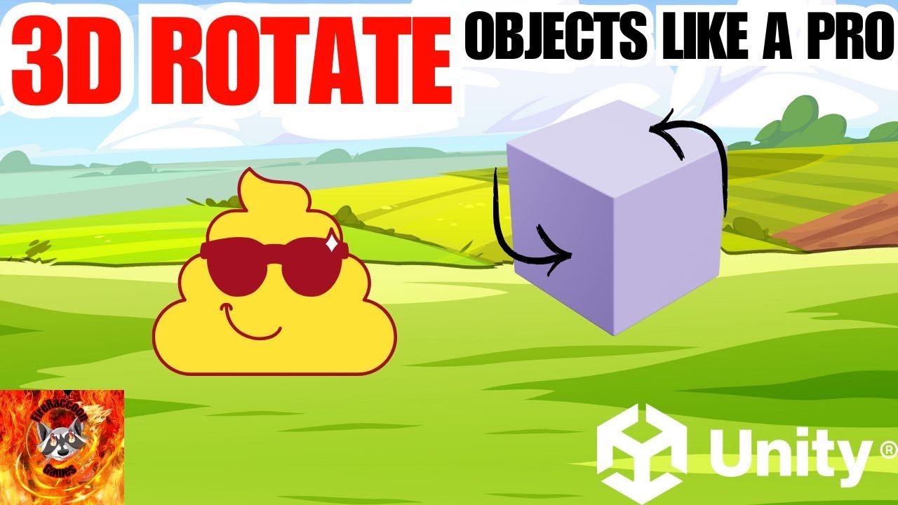 How in Unity 6 Rotate objects like a Pro Unity Software (Unity Tutorial)
