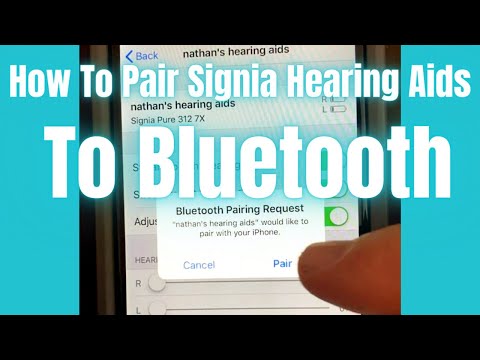 How to pair Signia hearing aids to Bluetooth