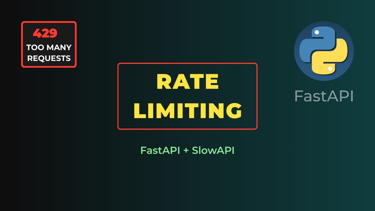 FastAPI Rate Limiting in 2 Minutes (SlowAPI Guide)