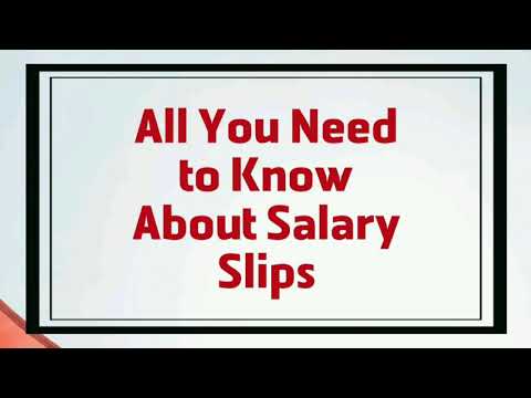Let's Understand your Salary Slip I Income & Statutory Deduction I payroll components I
