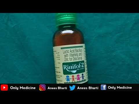 Rinifol Z Nutritional Supplement Syrup, 60 ml/bottle, Price from Rs.52. ...