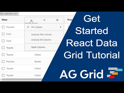 Get started with React Data Grid - Free Community and Enterprise Editions