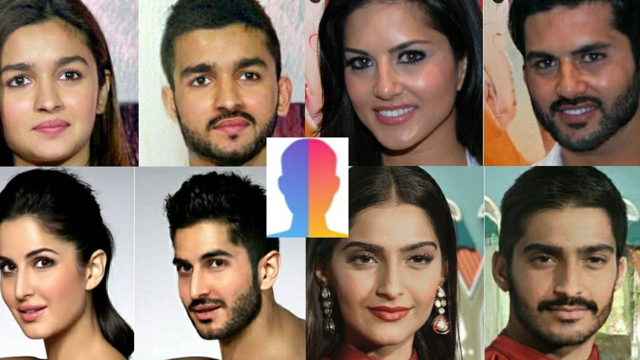 Top 10 Bollywood actress faceapp || Gender change