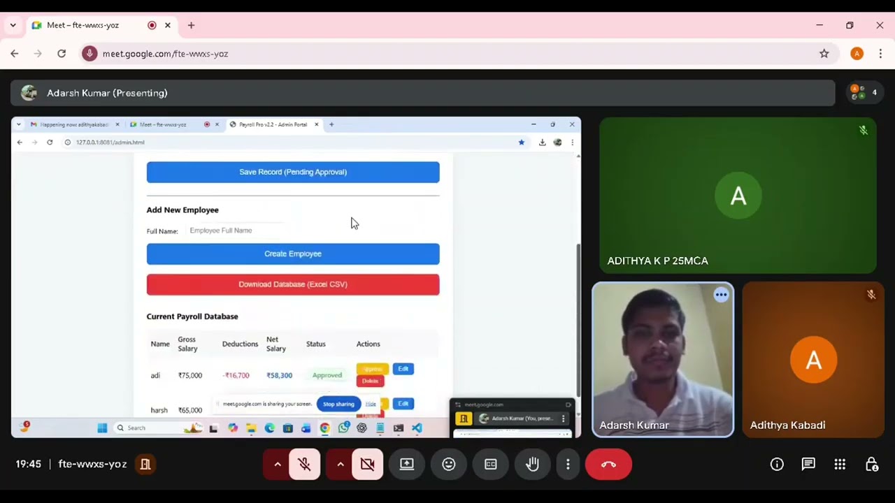 Employee Payroll System - Java Project