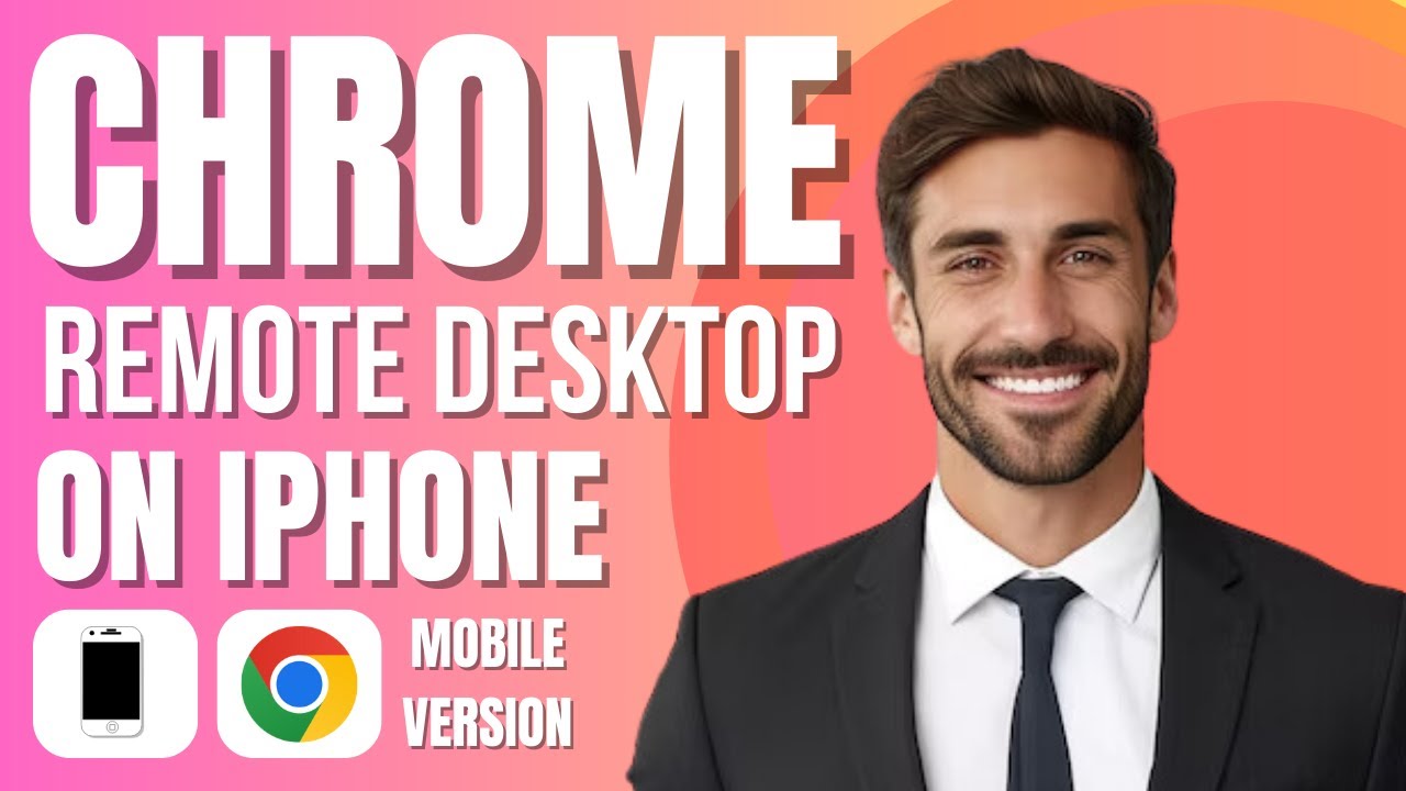 How To Use Chrome Remote Desktop On Iphone (new method)
