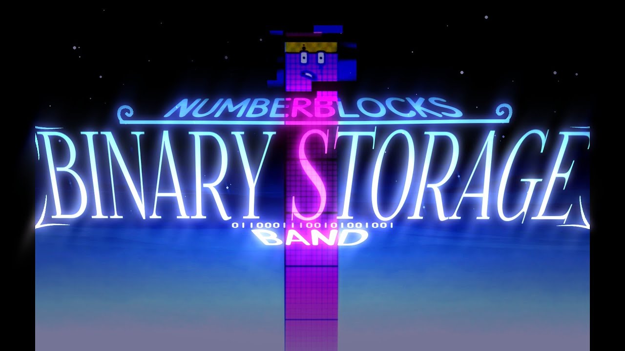 Numberblocks Binary Storage Band 1