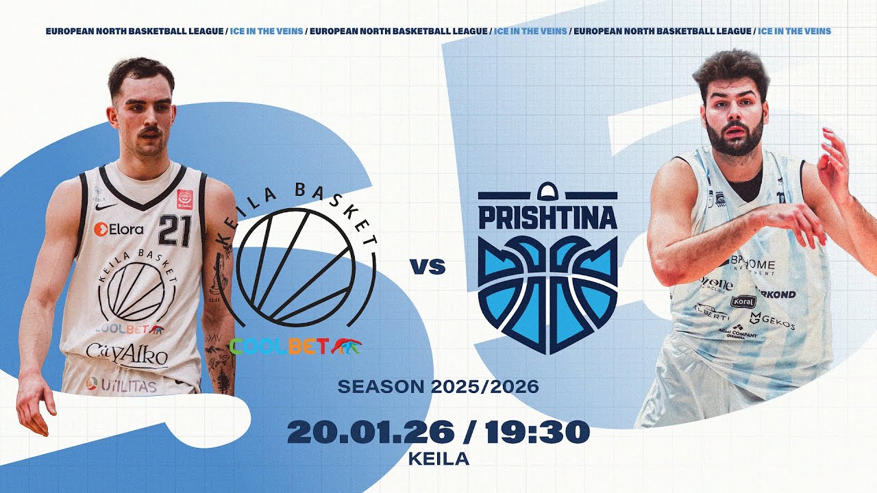 Keila Coolbet v SIGAL PRISHTINA |  Jan 20, 2026, 7:30 PM | ENBLeague 2025/26