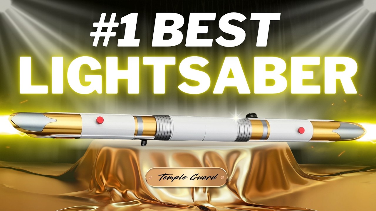 The #1 Most REALISTIC Lightsaber you can buy | Temple Guard Lightsaber Review