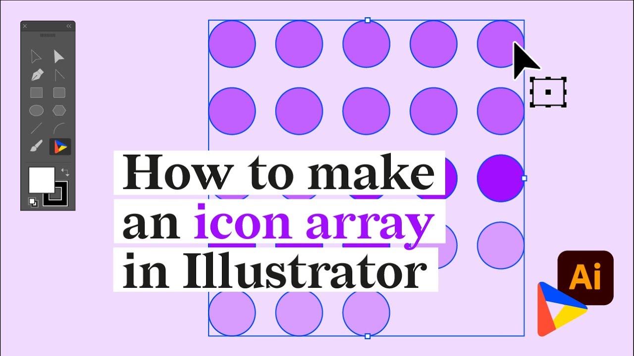 How to create an icon array with Datylon for Illustrator