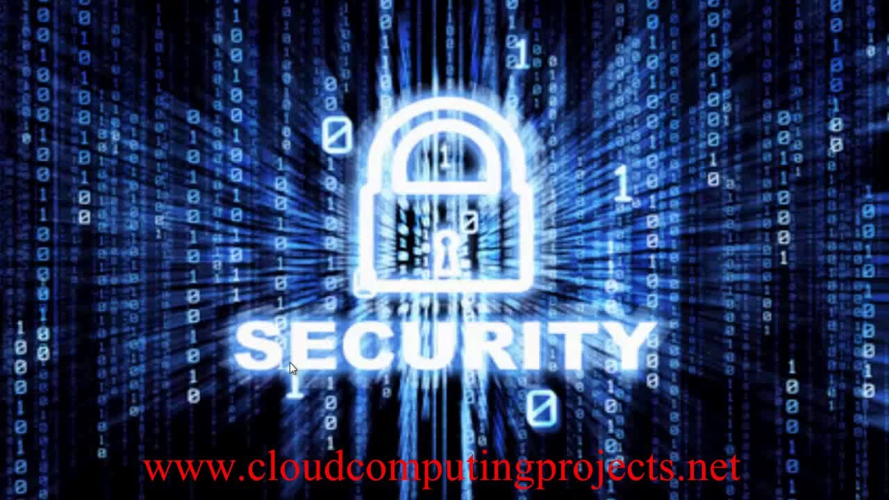 CLOUD SECURITY CLOUDSIM PROJECTS