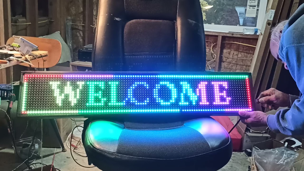 Vevor LED display - How to program.