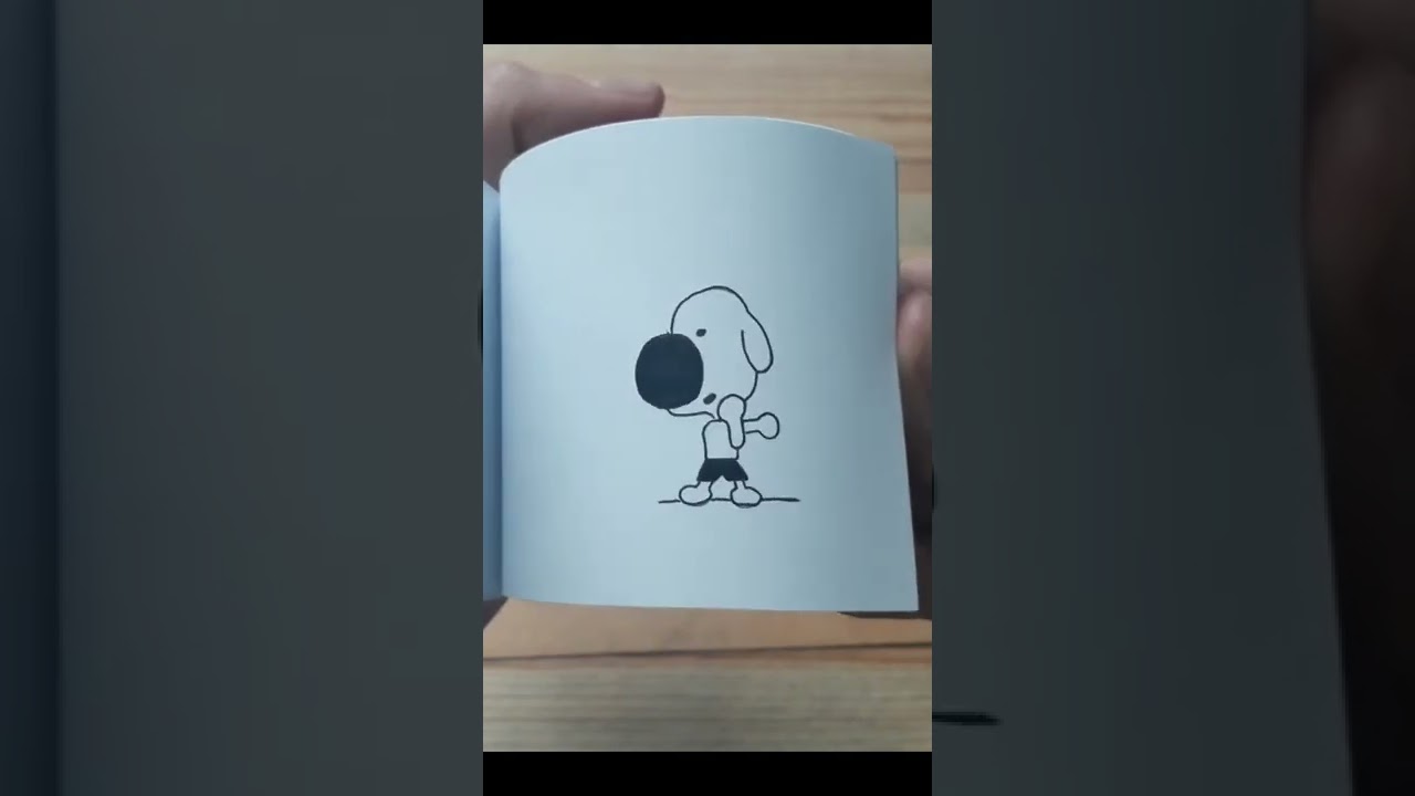 Snoopy Flipbook #shorts