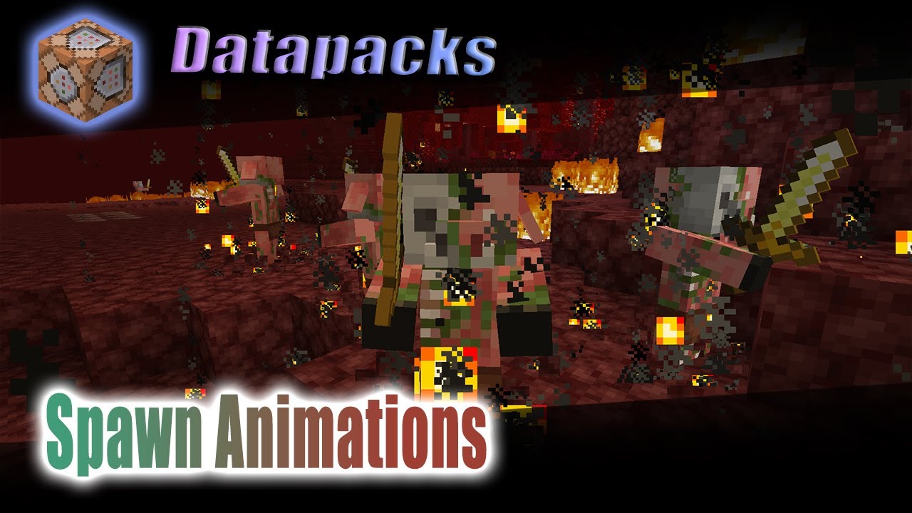 Spawn Animations - Minecraft Datapacks