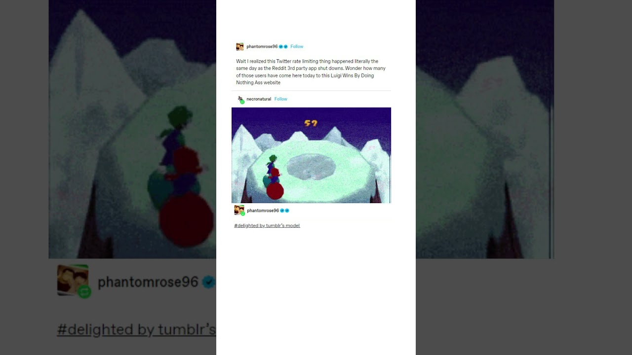 Tumblr Wins by Doing Nothing