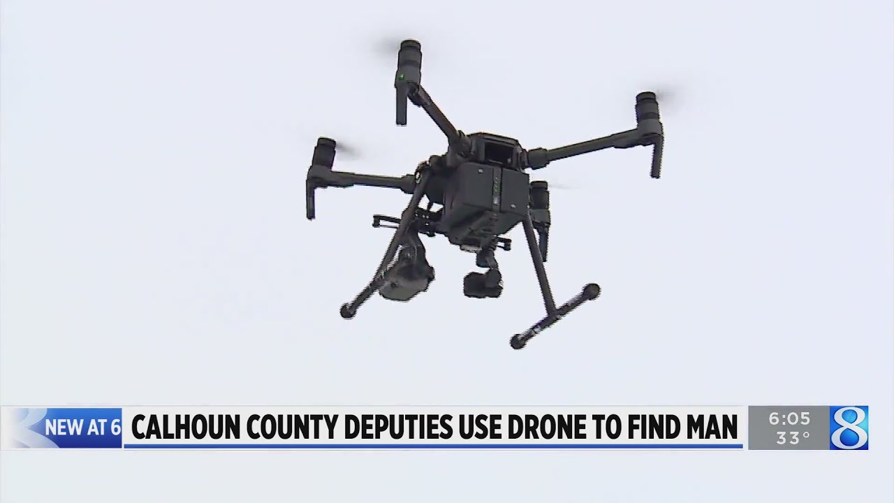Drone’s thermal camera leads deputies to missing man