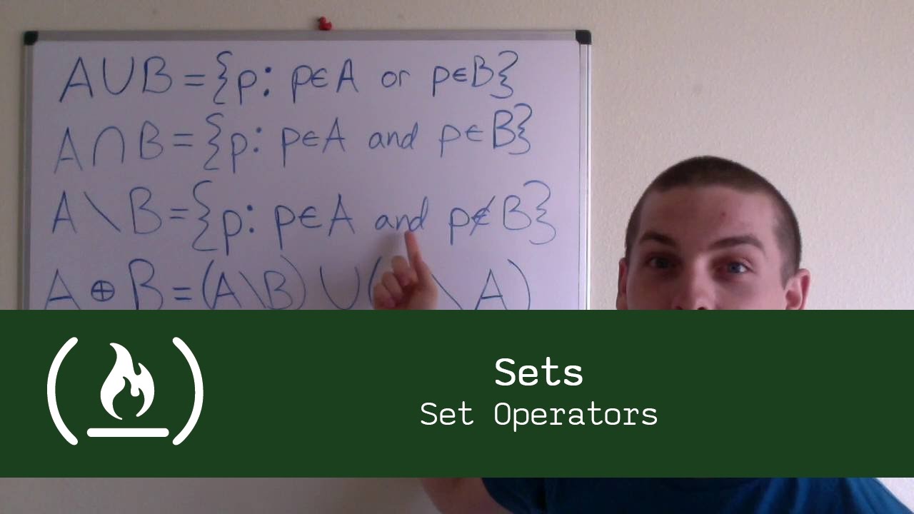 Maths for Programmers: Sets (Set Operators)