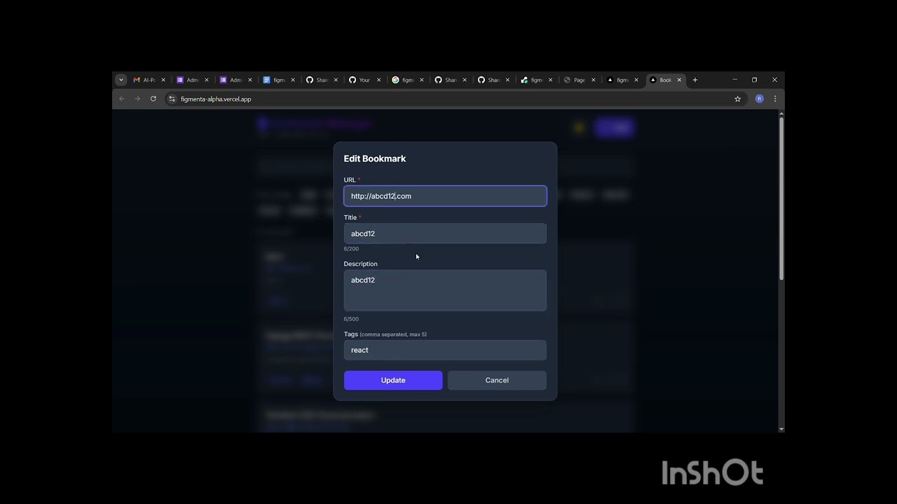 Figmenta full stack developer intern Rachit assignment 