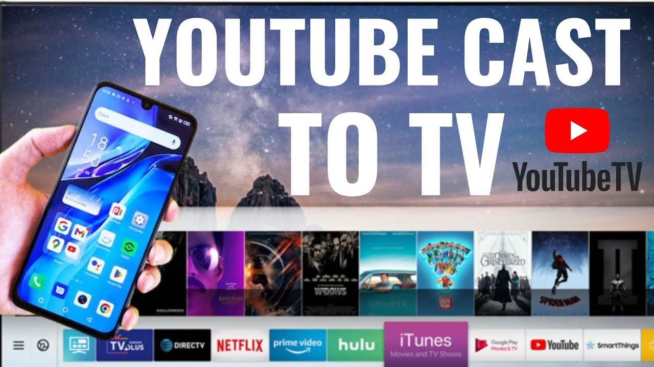 How to use Youtube cast from any device to a smart TV.