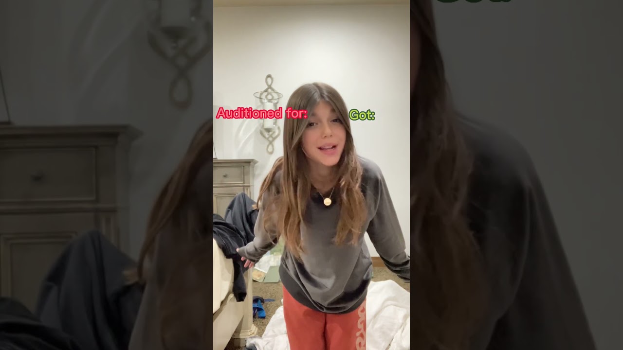 Roles I auditioned for vs. what I got