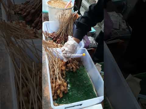 Sate Jando Gasibu Bandung yang deket gedung sate🍢 #makananviral