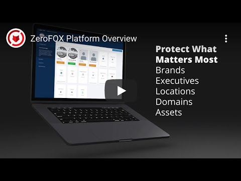 ZeroFox Reviews and Pricing 2024