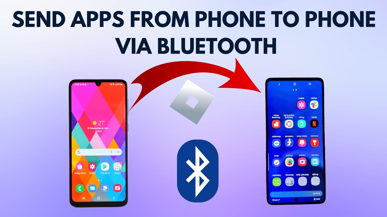 How to Send Apps Via Bluetooth from a phone to another
